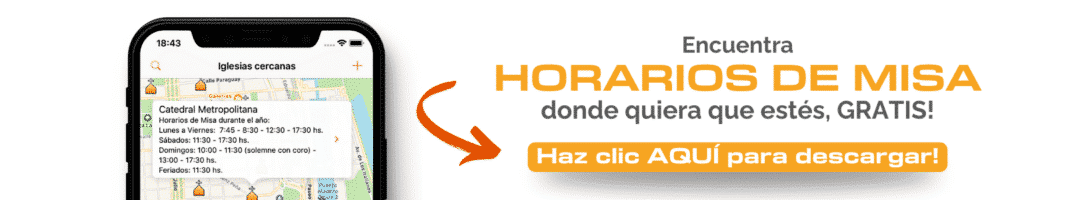 Encuentra tu Misa de Hoy: Descarga la App! - Horarios de Misa
